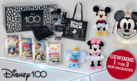 Magische Disney 100 Sets bei EMP gewinnen! » wettbewerbe365.ch